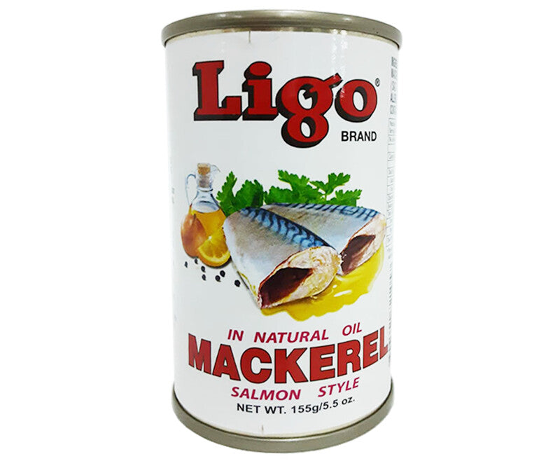 LIGO MACKERAL IN NATURAL OIL 155G – Coastal Spices