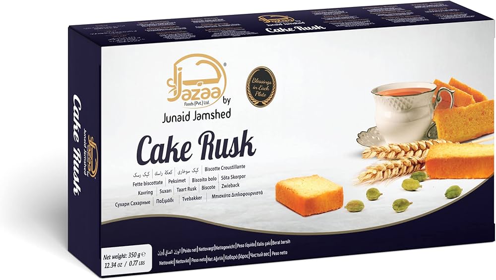 JAZAA CAKE RUSK 350 G – Coastal Spices