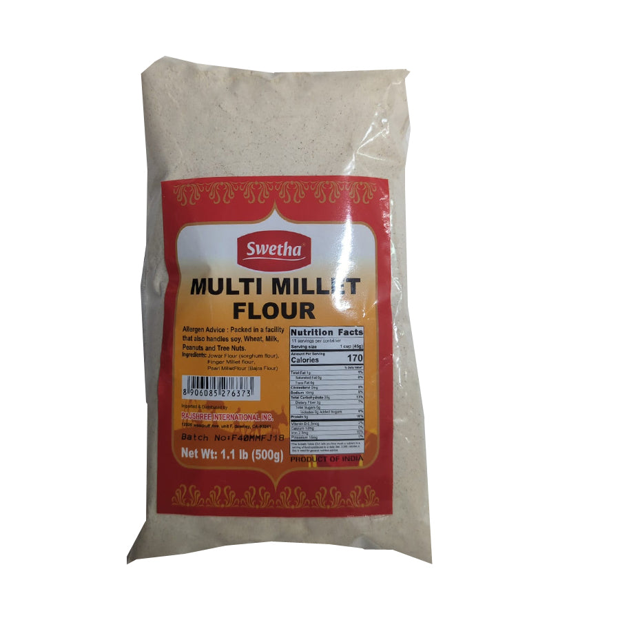 SWETHA MULTI MILLET FLOUR 500G – Coastal Spices