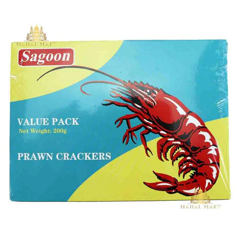SAGOON PRAWN CRACKERS 200G – Coastal Spices